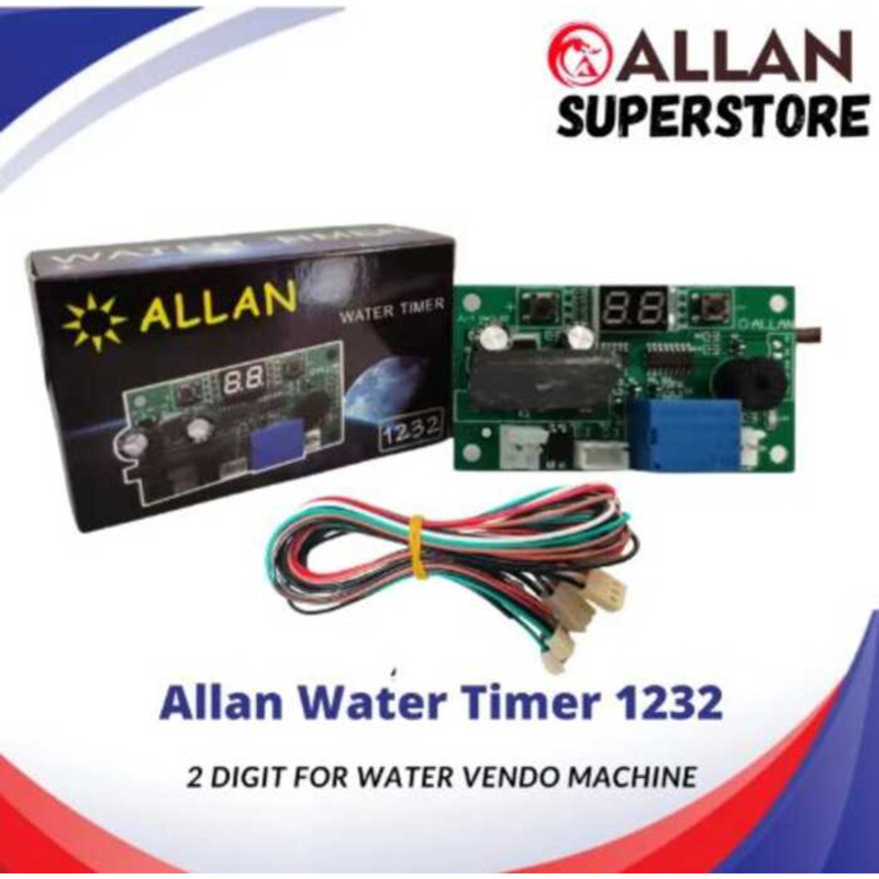 Allan Water Timer 1232 For Automatic Tubig Machine / Vendo Universal ...