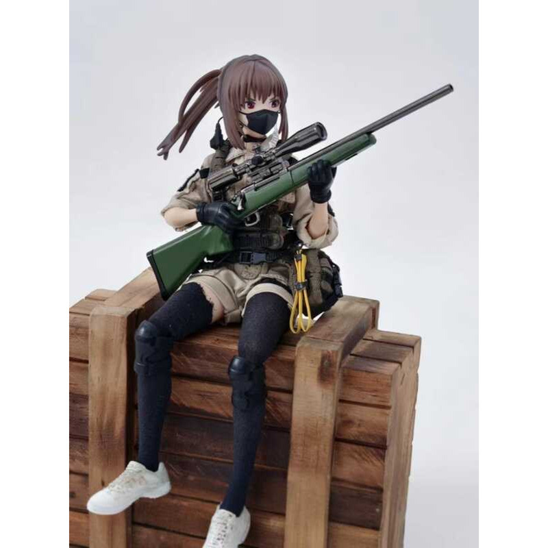 Action Figure Weapon M4A1 Model 1/12 Soldier Accessories Figma Mini AKM ...
