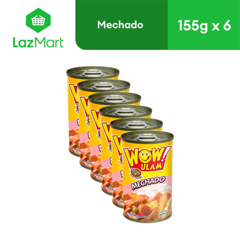 C08 Wow Ulam Mechado 155G - Pack Of 6 | Shopee Philippines