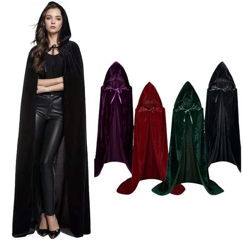 Yy Hocus Pocus 2 Witch Cloak Hooded Mary Sarah Winifred Sanderson ...