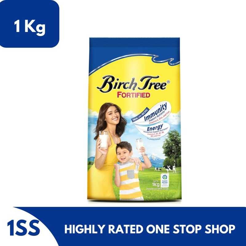 Birch Tree Fotified Plain Milk Powder, 1Kg 5F9 | Shopee Philippines