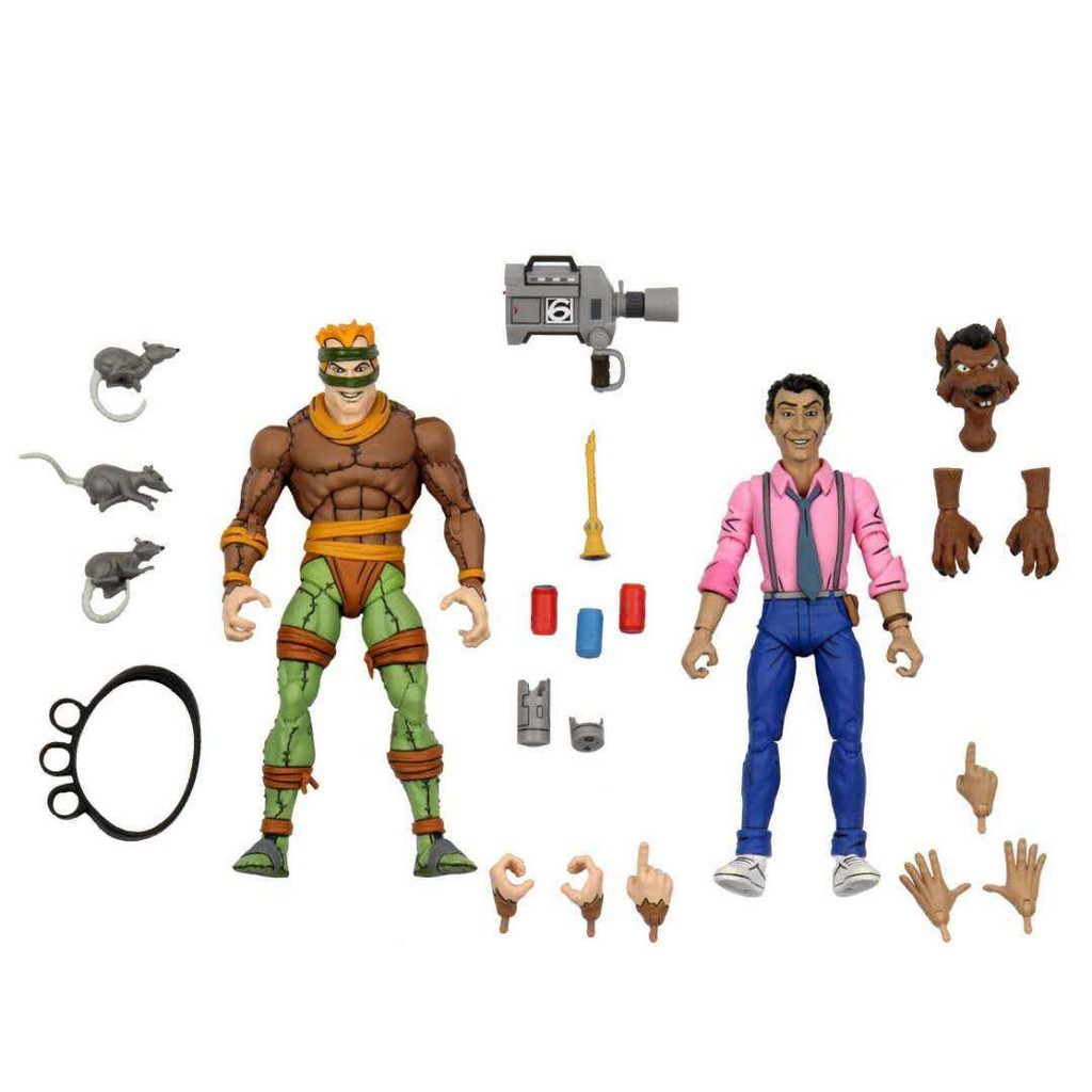 NECA 7-inch Joint Action Figure Ninja Turtle Animation Version Mouse ...