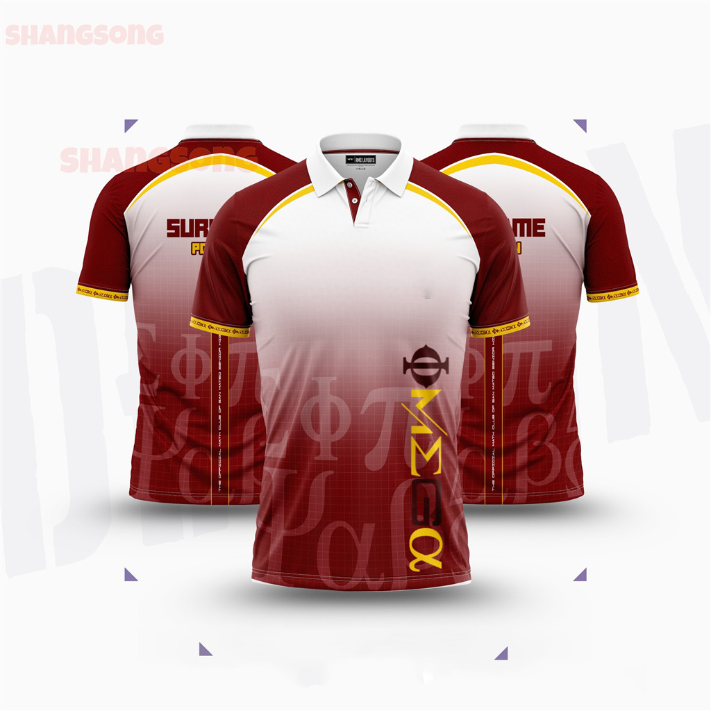 [FREE CUSTOME]2025 MATH CLUB SUBLIMATION UNIFORM POLOshirt for men ...