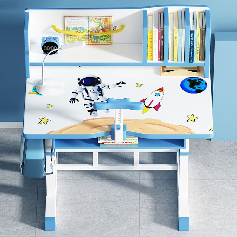 Kids character study table set childrens learning desk study desk ...
