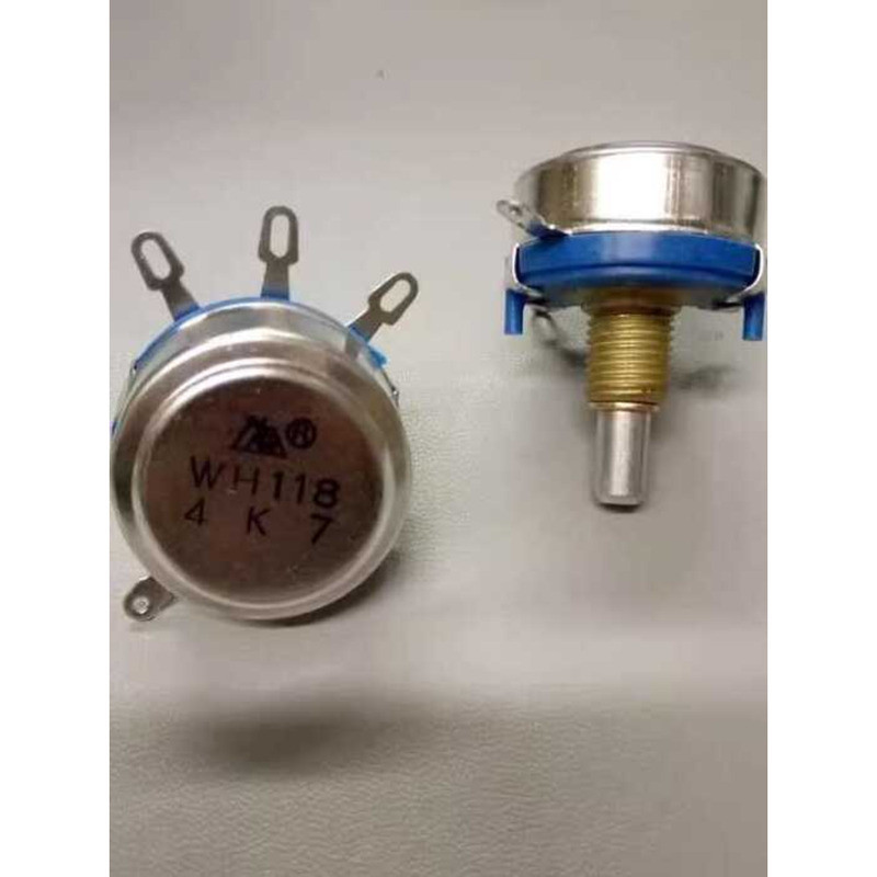 Single Turn Potentiometer Shanghai Brand WH118-1A 2W 4K7 Accuracy ±5% ...