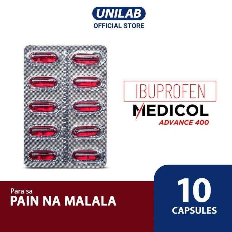 Medicol Advance 10 Capsules 400Mg Ibuprofen (Relieves All Types Of Pain ...