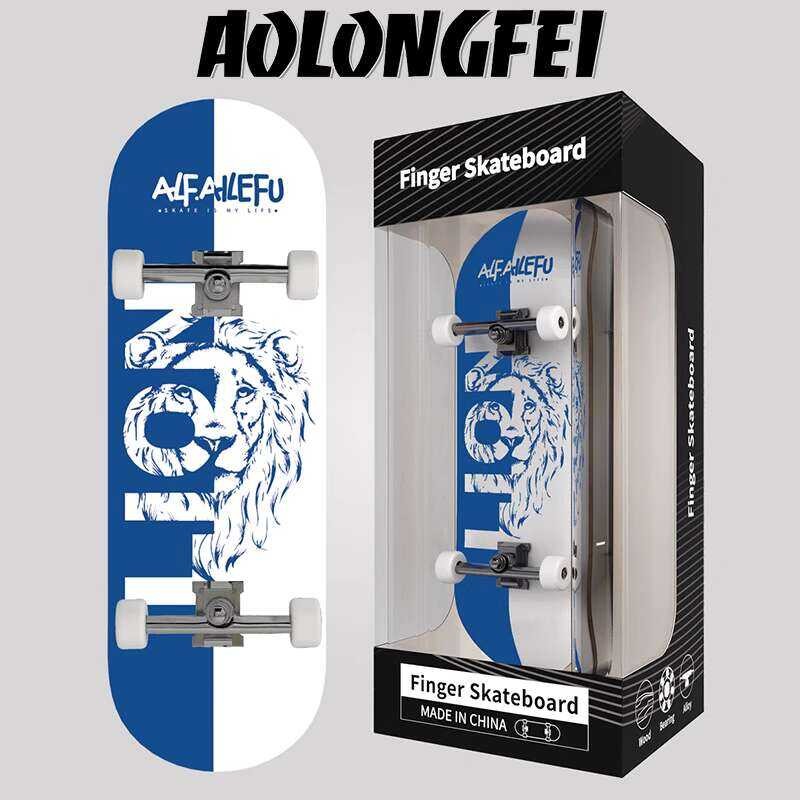 Professional Finger Mini Fidget Maple Wood Beginner Skateboard Turtle ...