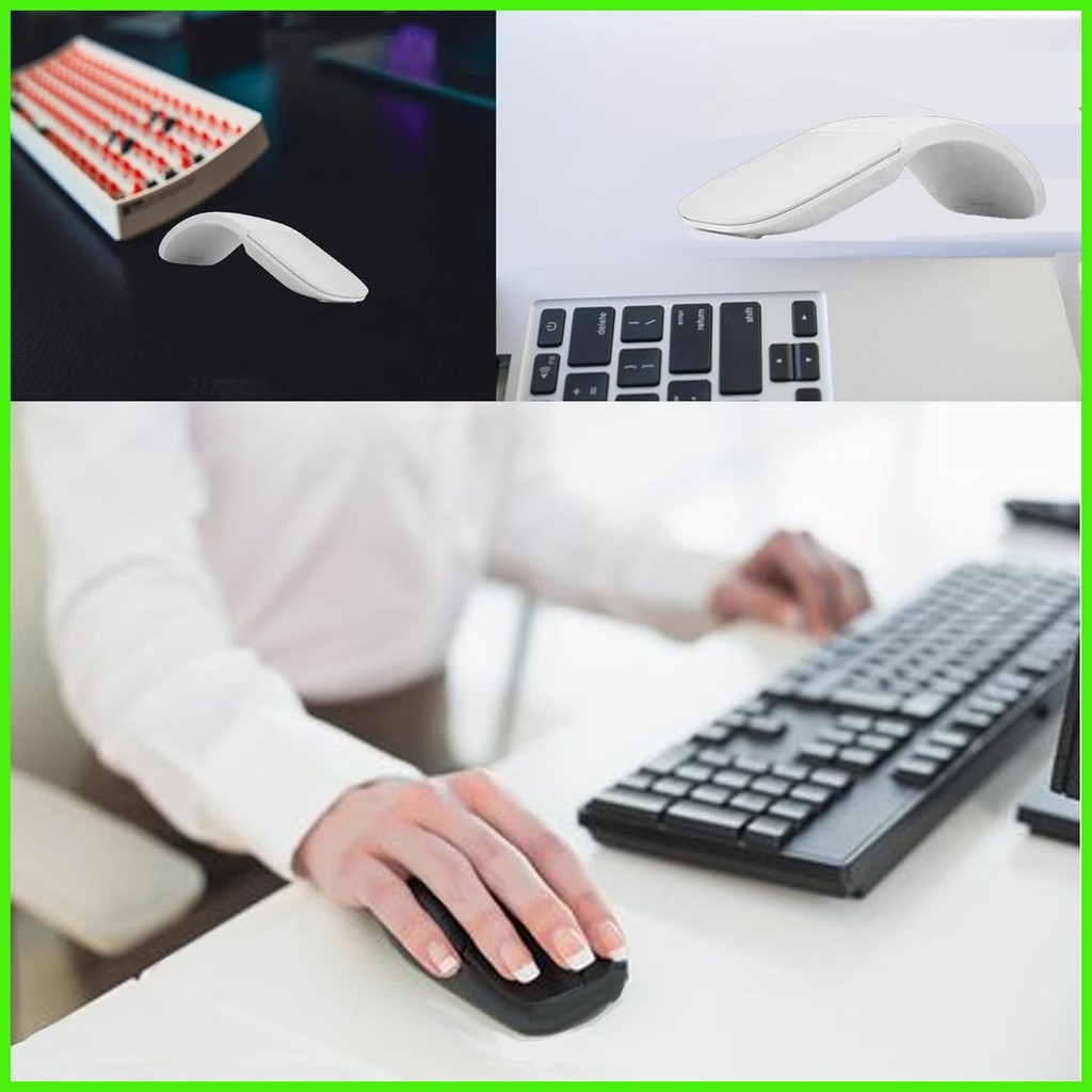 Bluetooth Foldable Arc Mouse for Microsoft Surface Arc Slim Slient ...