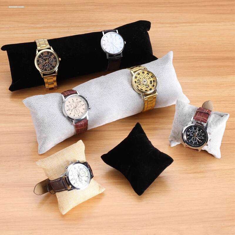 Small Pillow Holder Watch Bracelet Jewelry Display Stand Props | Shopee ...