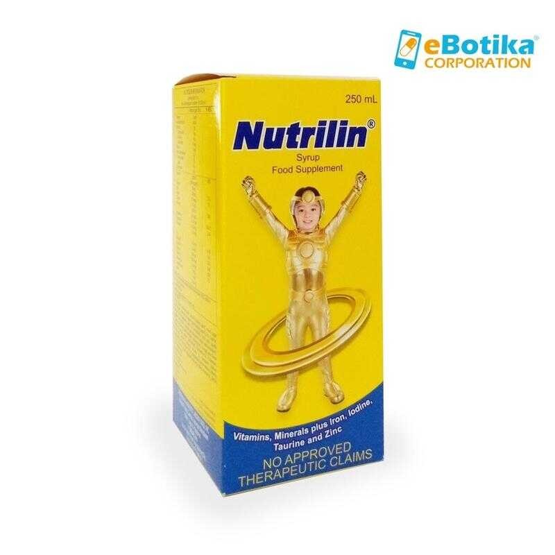 Nutrilin Syrup 250Ml Multivitamin For Children Overall Health A8f ...