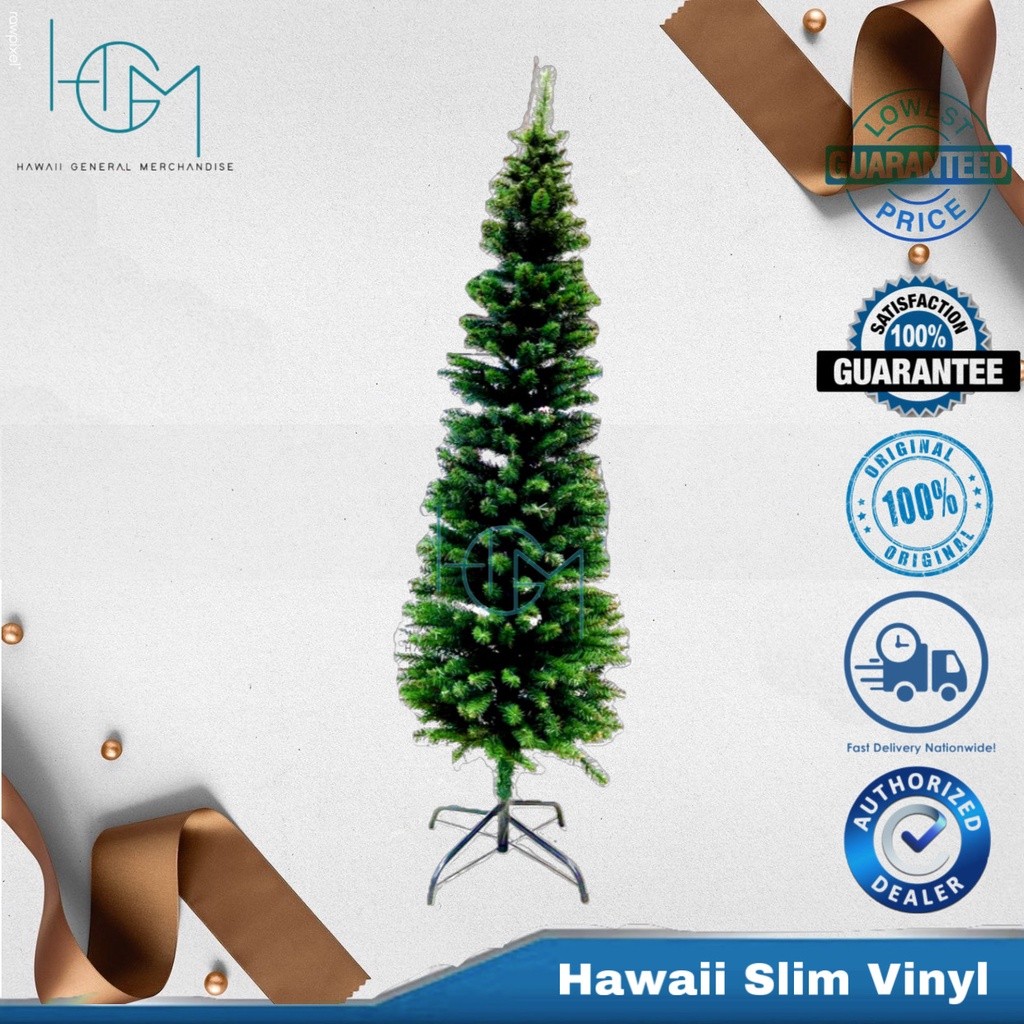 Hawaii Slim Christmas Tree 6FT | Shopee Philippines