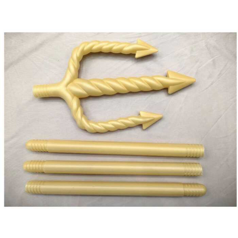 Halloween Trident And Beard For Greek God Poseidon Roman Neptune ...
