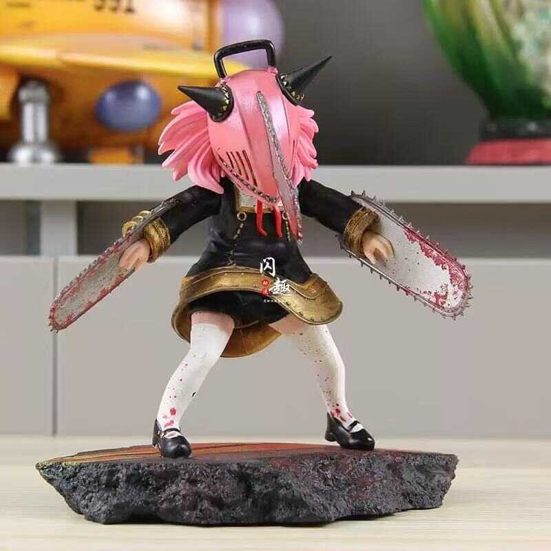 Hunter Demon Aniya Cosplay Chainsaw Man Figure Anime Peripheral Model ...