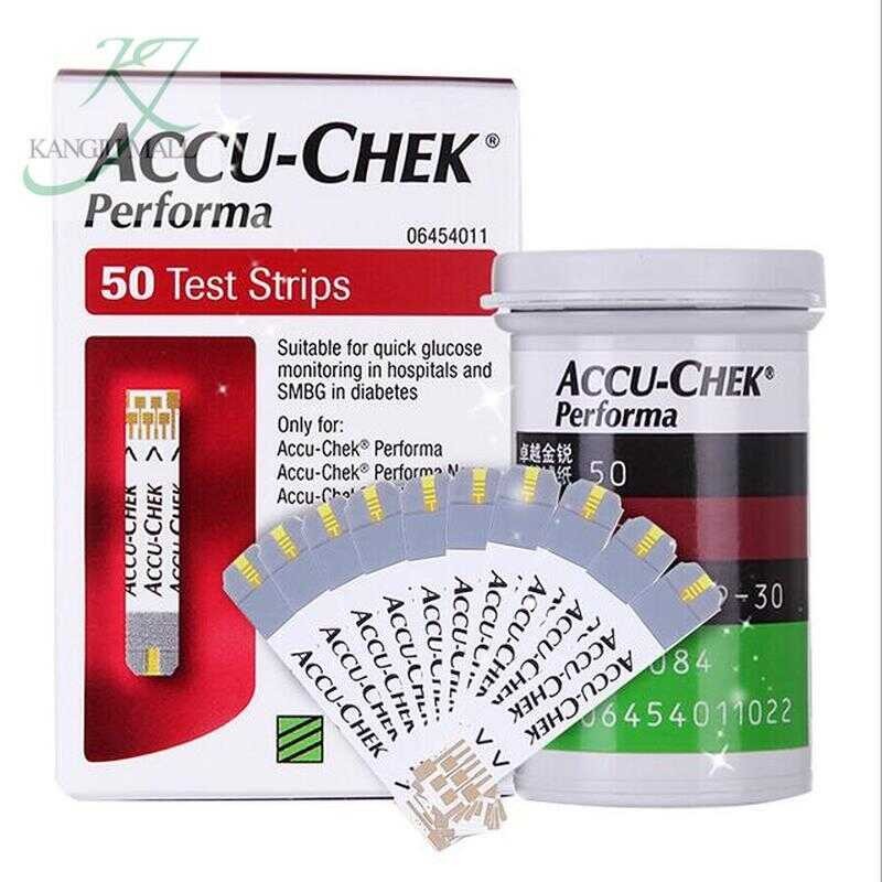Tt Accu Chek Performa Meter Activity Diabetes 50/100Pcs Test Strip (Exp ...