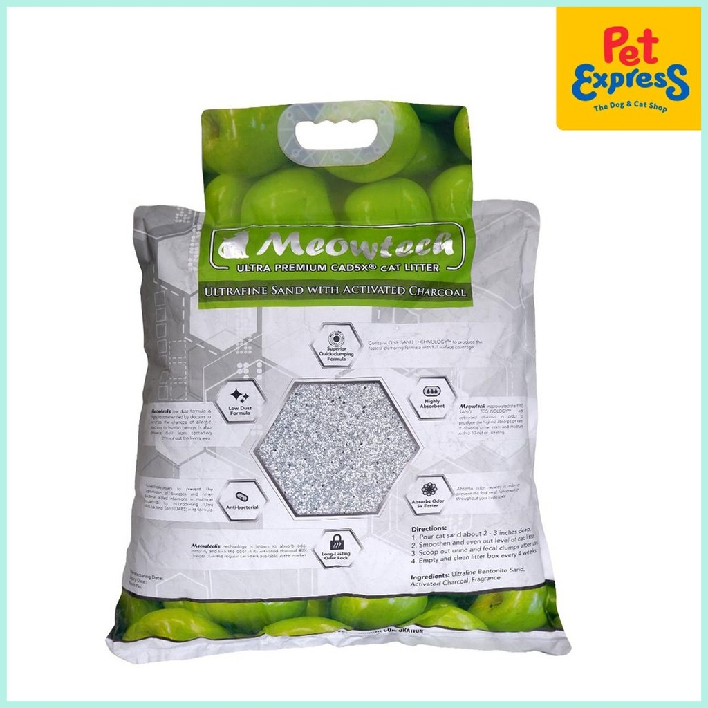Meowtech Green Apple Cat Litter 12.18L | Shopee Philippines