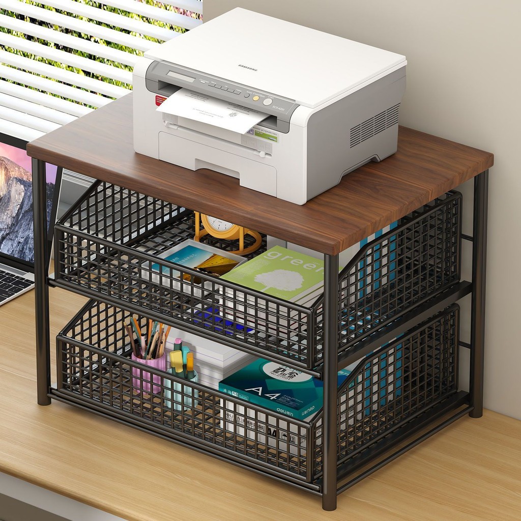 Printer Storage Rack Office And Home Desktop Multi-layer Copier ...