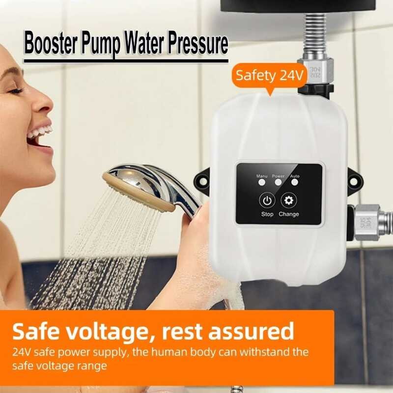 Water Pump Shower Booster Pump Pressure Washer 24V 220W Auto For Home ...