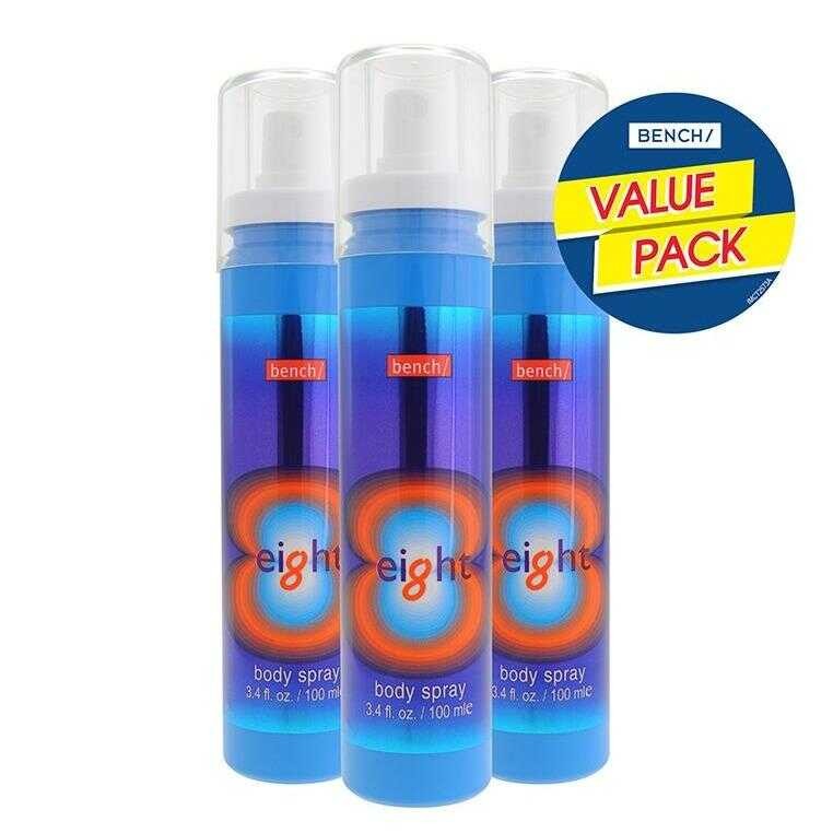 Bench- Eight Body Spray 100 ML Value Pack (Set Of ) | Shopee Philippines