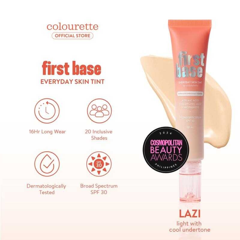 Colourette First Base Everyday Skin Tint Spf30 [Lightweight, Foundation ...