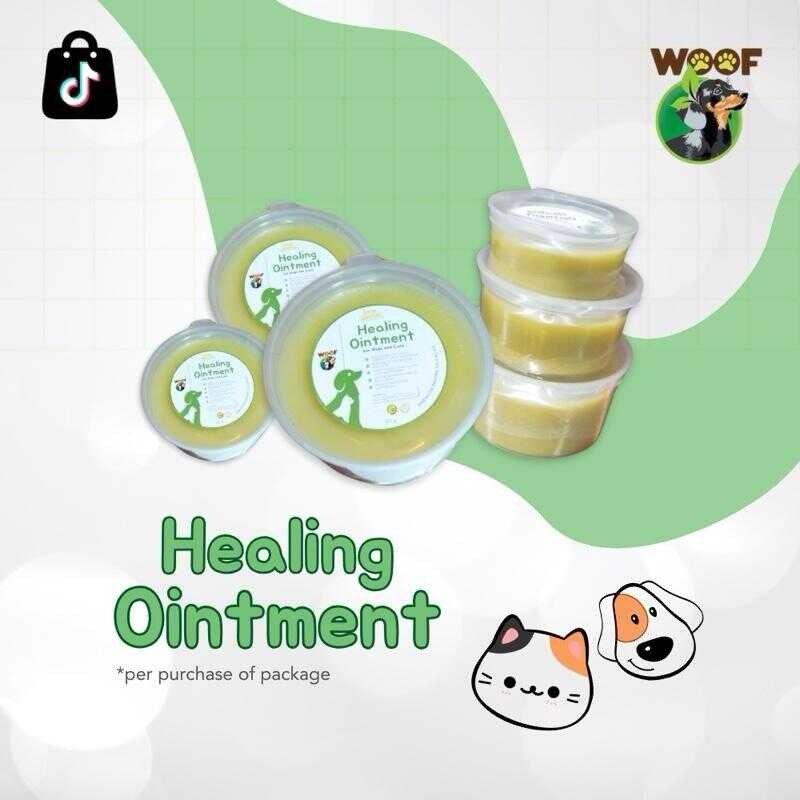 WOOF Organic Healing Ointment For Cats & Dogs 60G/100G/120G ...