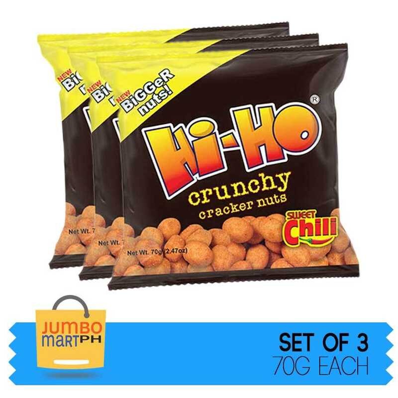 Hi-Ho CRUNCHY CRACKER NUTS SWEET CHILI FLAVOR 70G / SET OF 3 5D1 494 ...