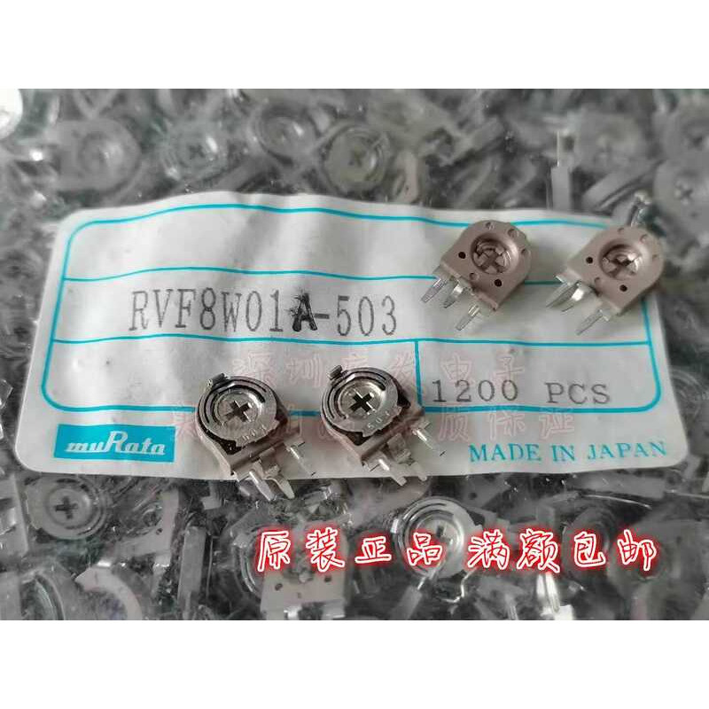 RVF8W01A-503 Japa Murata Adjustable Resistor Fie Tuig Potetiometer 50K ...