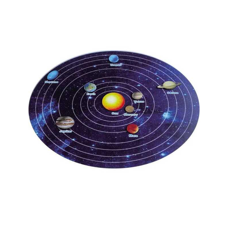 Eight Planets of the Solar System Model Puzzle for Children Elementary ...