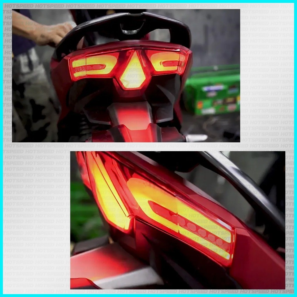 HOTSPEED Honda Click 125/150 LED Tail Light Motorcycle Angel Eyes ...