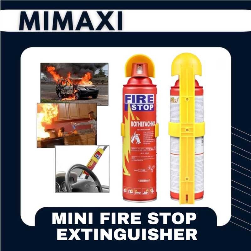 Original Portable Emergency Mini Car Stop Fire Extinguisher 1000Ml ...