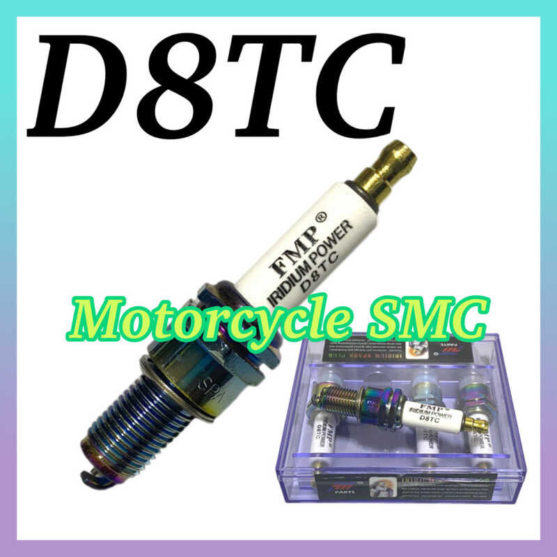 Motorcycle Iridium Spark Plug D8tc For TMX RUSI SYM / MCX 18A | Shopee ...