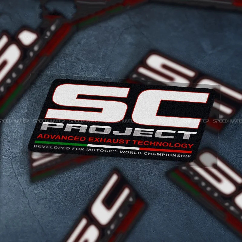 reflective sticker SC PROJECT exhaust sticker GP pipe sticker ...