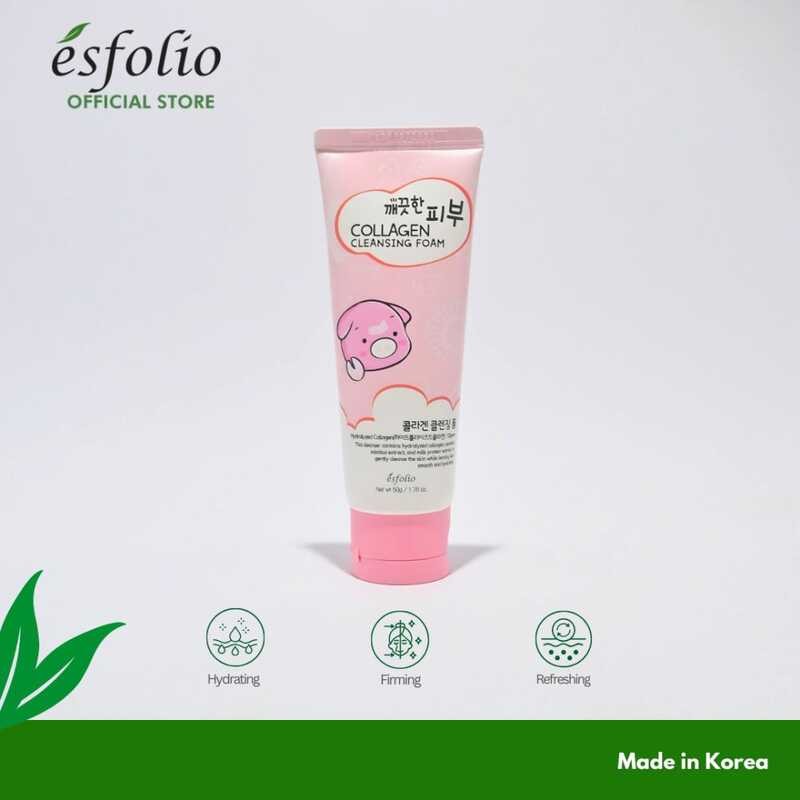 Esfolio Collagen Cleansing Foam 50G Dce | Shopee Philippines