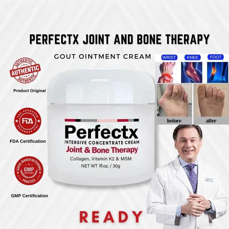 PERFECTX COD Joint Bone Pain Therapy Cream Intensive Hand Foot Joint ...