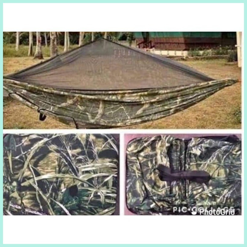7 Feet Duyan Jungle Colors Original (Makapal) Military Duyan With ...