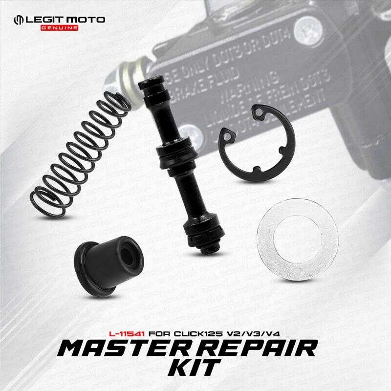 LEGITMOTO BRAKE MASTER REPAIR KIT SET FOR MIO / NMAX CLICK V1 V2 V3 V4 ...