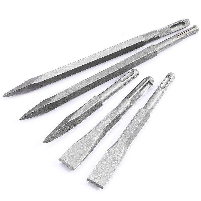 Electric Drill Chisel SDS Plus Rotary Hammer Bits Set Fit Concrete ...