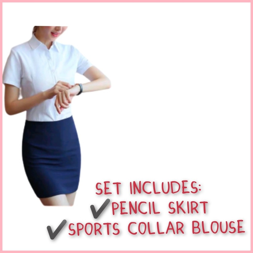 1BS' SM UNIFORM SET// DEPARTMENT STORE UNIFORM SET | Shopee Philippines