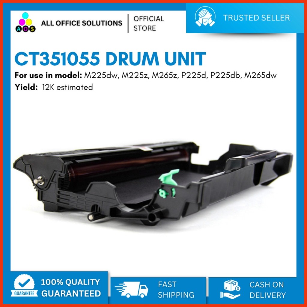 AOS CT351055 Drum Unit compatible for Fuji Xerox Printer | Shopee ...