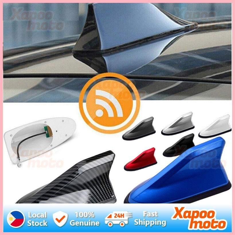 Car Shark Fin Antenna Gen 2 with Rubber Cover Aero Sharks Fin Universal ...