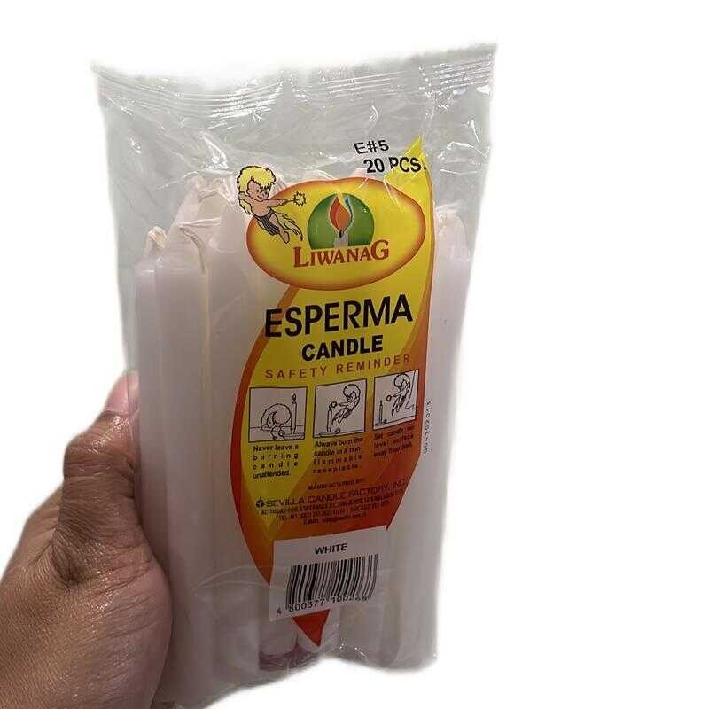 Liwanag Esperma Candle Different Sizes | Shopee Philippines