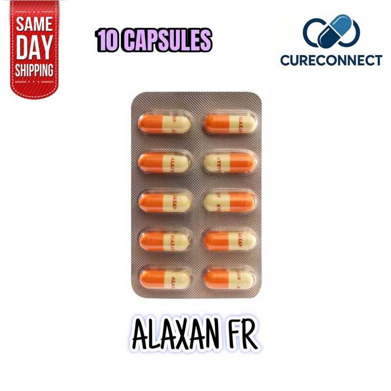 ALAXAN FR - 10 CAPSULES FOR PAIN RELIEF AND FEVER REDUCTION 1c | Shopee ...