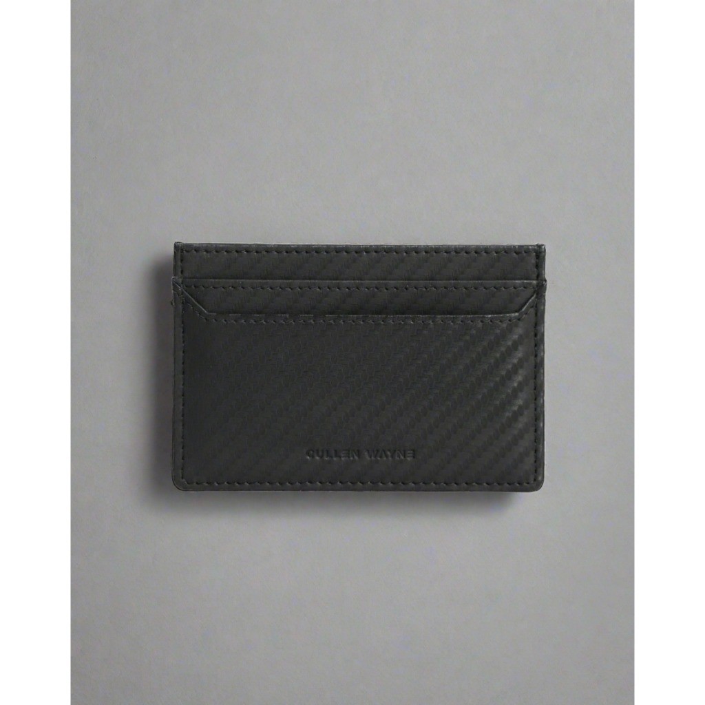 Cullen Wayne Black Minimalist Card Wallet | Shopee Philippines