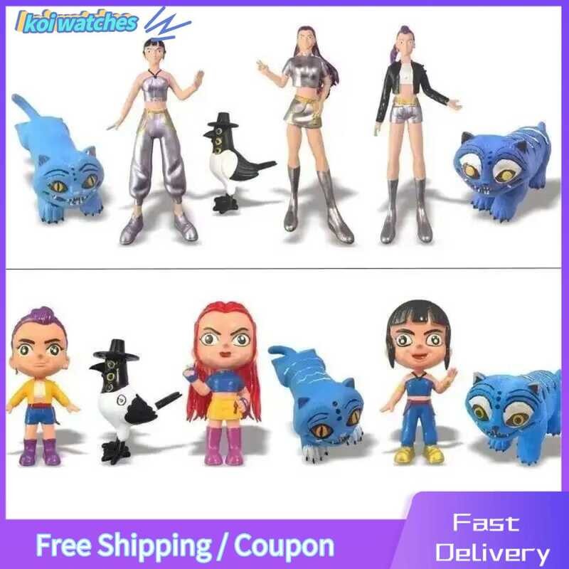Tt KOI WATCHES 6/12Pcs Derpys Tiger Kpop Demon Hunters Figure Sussy ...