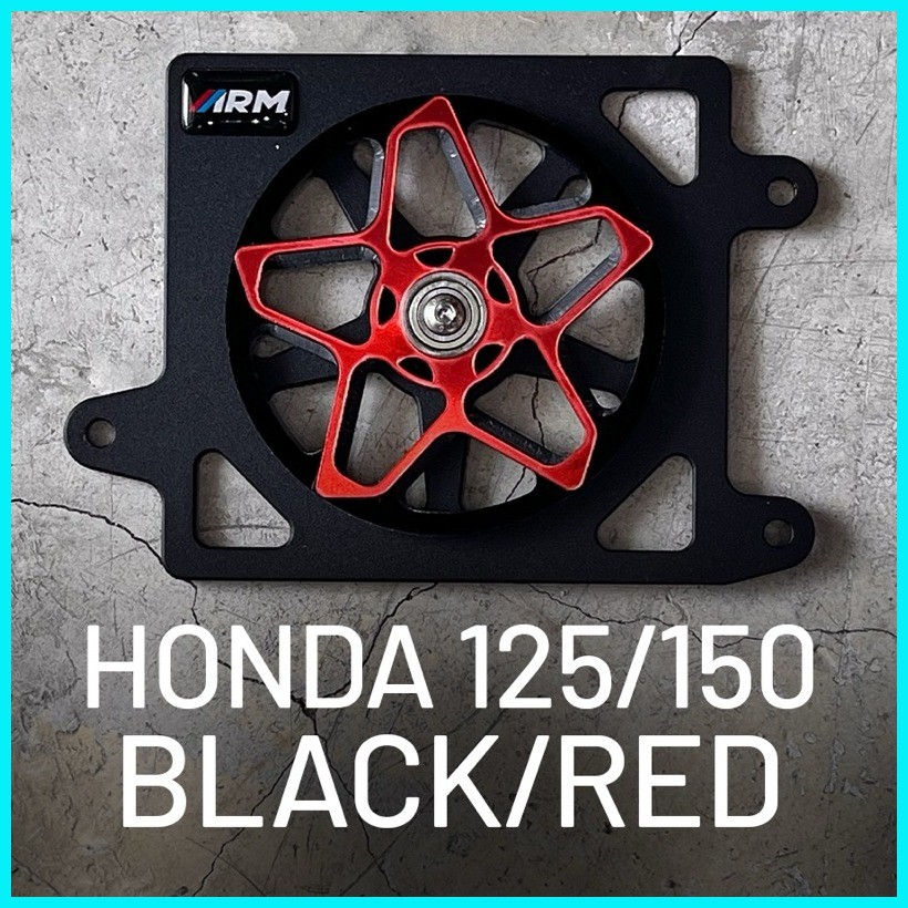 ARM 3D RADIATOR COVER Star Type Spinner (For Honda Click 125/150, ADV ...