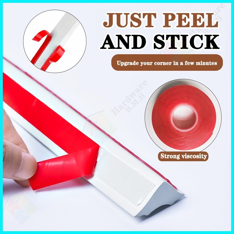 5 Meters Ceiling Corner Border Line Wall Adhesive Strip Angle Line ...