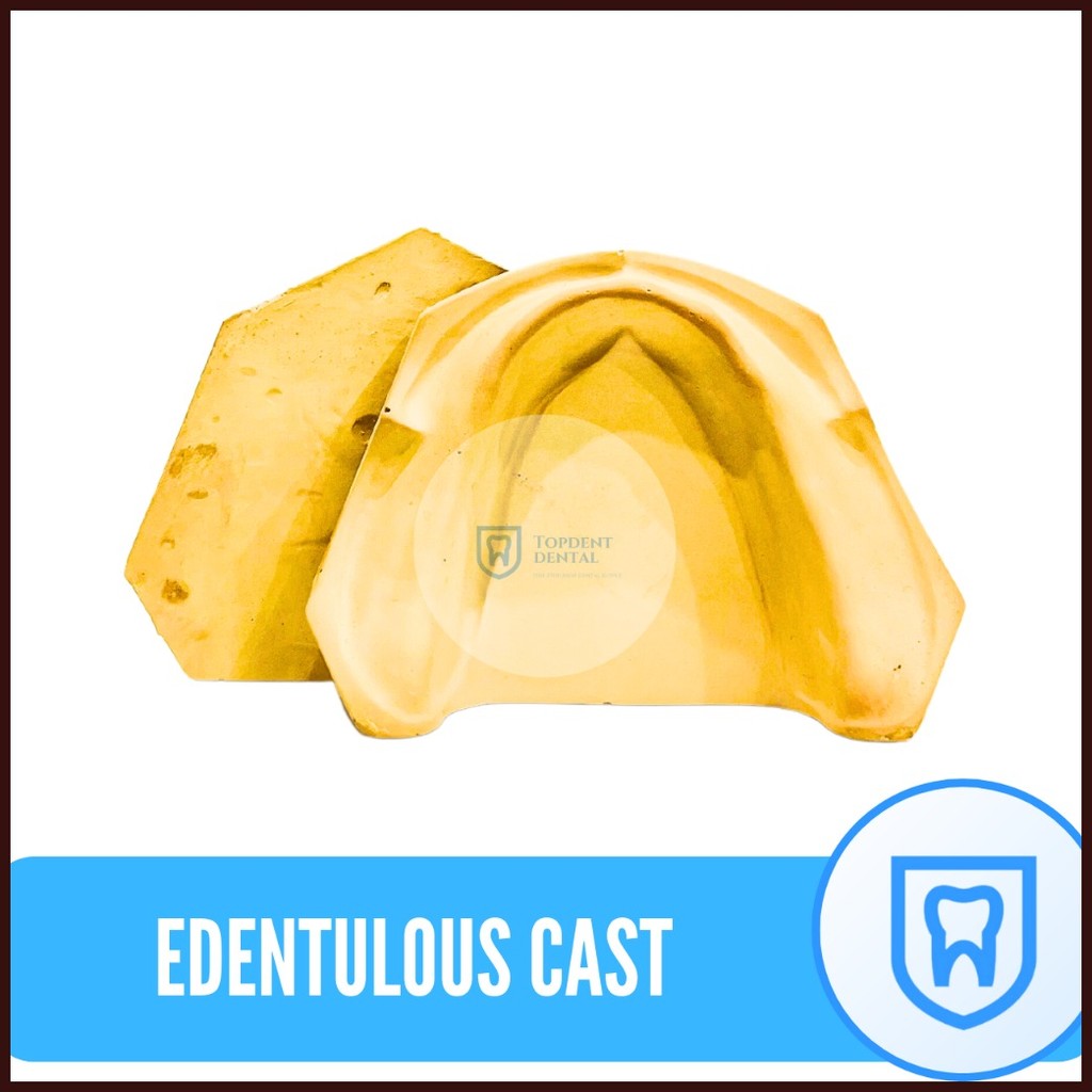 Edentulous Model Cast Teeth Model Study Cast for Dental Students (Upper ...