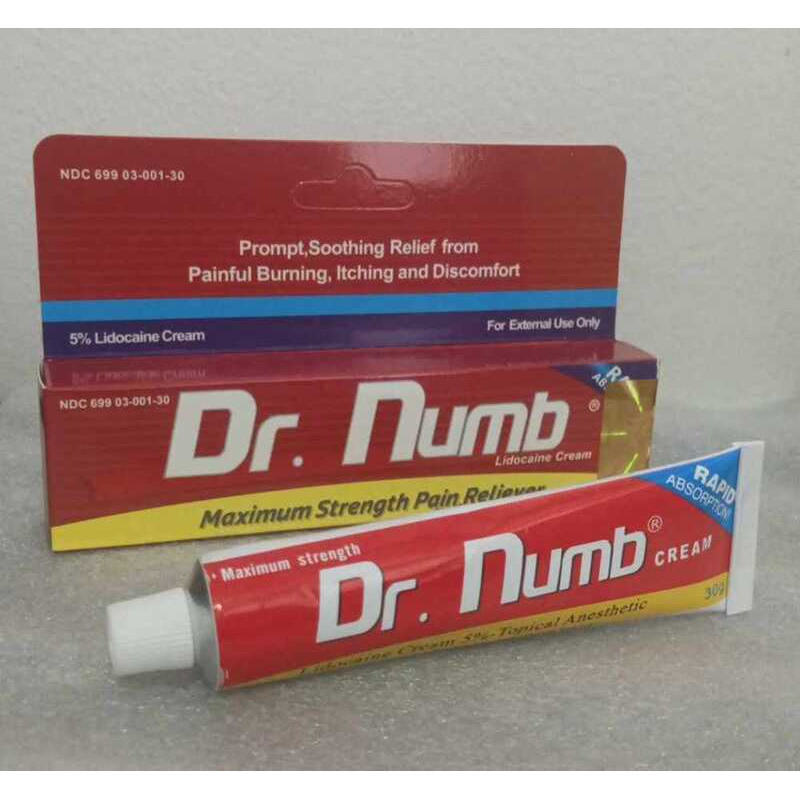 Dr Numb Numbing Cream Maximum Strength Pain Relief 3 | Shopee Philippines