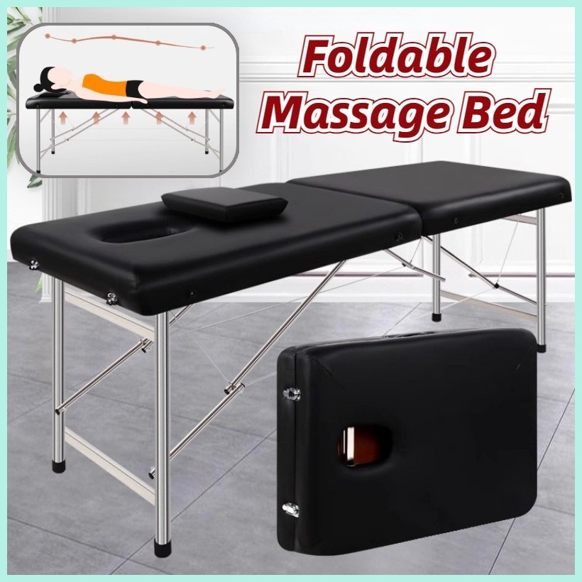 Foldable Massage Bed Sturdy Comfortable Spa Facial Portable Massage ...