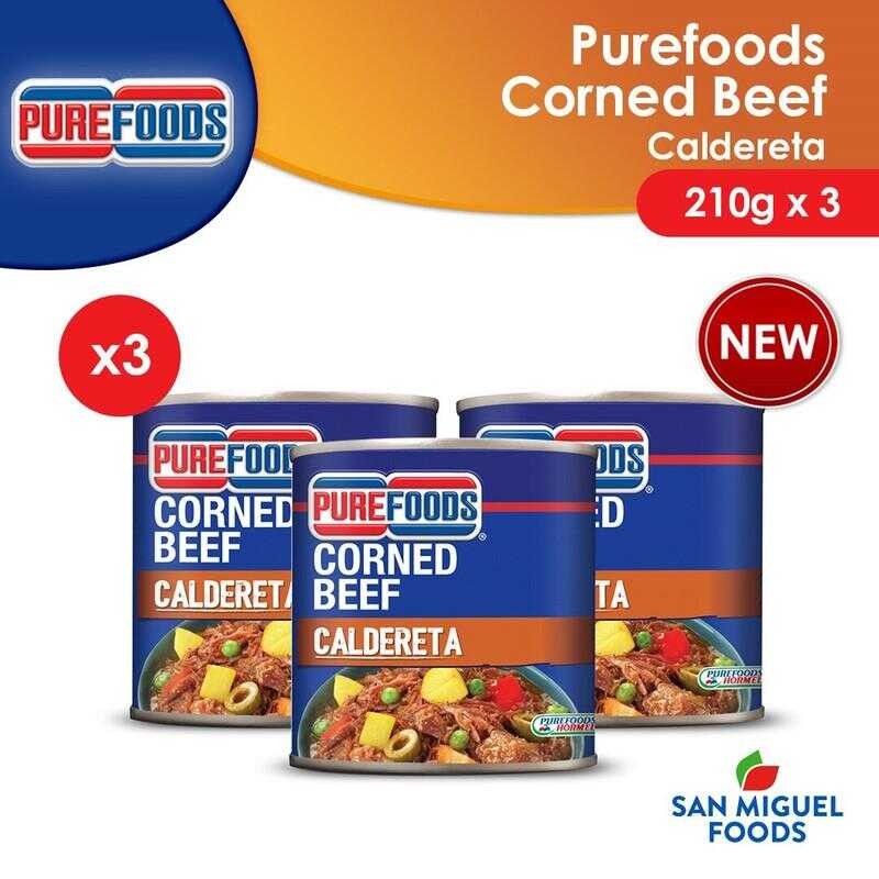 Purefoods Corned Beef Caldereta (210g) Set of 3 | Shopee Philippines