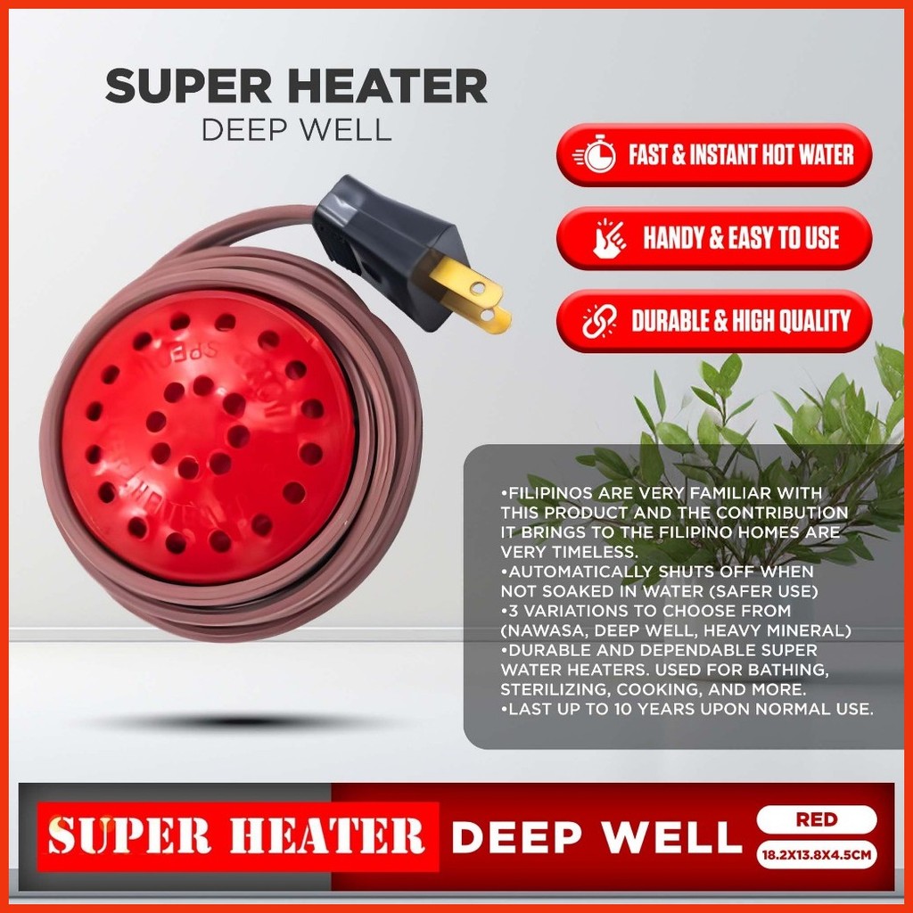 Super Heater Submersible - Multi-Purpose Water Heater for Nawasa, Deep ...